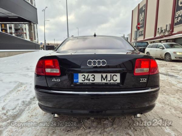 Black Audi A8 2006 in Tallinn, with an engine capacity of 4.10 L and mileage of 360 thousand km for 5990 €, photo 9 on AUTOMOTO.COM.LV