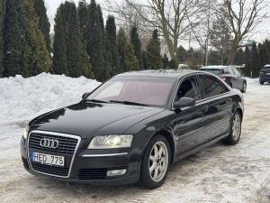 Black Audi A8 2006 in Klaipeda, with an engine capacity of 4.20 L and mileage of 303 thousand km for 4450 €, photo 3 on AUTOMOTO.COM.LV