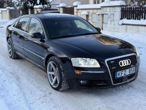 Black Audi A8 2006 in Vilnius, with an engine capacity of 4.17 L and mileage of 266 thousand km for 3600 €, photo 11 on AUTOMOTO.COM.LV