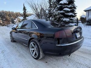 Melns Audi A8 2006 Viļņa, ar dzinēja tilpumu 4.17 L un nobraukumu 266 tūkst. km par 3600 €, foto 4 vietnē AUTOMOTO.COM.LV