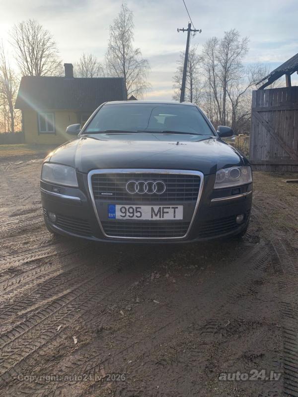 Black Audi A8 2006 in Tartu, with an engine capacity of 4.10 L and mileage of 370 thousand km for 5990 €, photo 2 on AUTOMOTO.COM.LV
