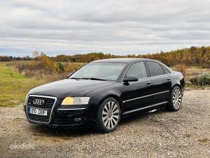 Black Audi A8 2006 in Rapla, with an engine capacity of 4.20 L and mileage of 422 thousand km for 3800 €, photo 3 on AUTOMOTO.COM.LV