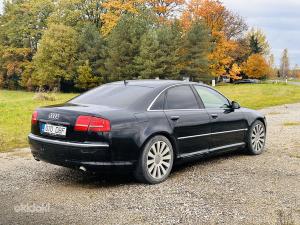 Black Audi A8 2006 in Rapla, with an engine capacity of 4.20 L and mileage of 422 thousand km for 3800 €, photo 4 on AUTOMOTO.COM.LV