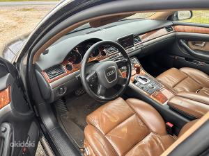 Black Audi A8 2006 in Rapla, with an engine capacity of 4.20 L and mileage of 422 thousand km for 3800 €, photo 6 on AUTOMOTO.COM.LV