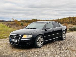 Black Audi A8 2006 in Rapla, with an engine capacity of 4.20 L and mileage of 422 thousand km for 3800 €, photo 10 on AUTOMOTO.COM.LV