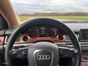 Black Audi A8 2006 in Rapla, with an engine capacity of 4.20 L and mileage of 422 thousand km for 3800 €, photo 14 on AUTOMOTO.COM.LV