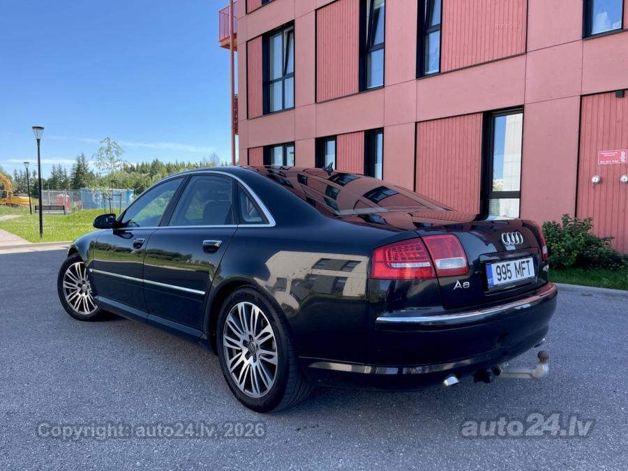 Melns Audi A8 2006 Tartu, ar dzinēja tilpumu 4.20 L un nobraukumu 370 tūkst. km par 4990 €, foto 5 vietnē AUTOMOTO.COM.LV