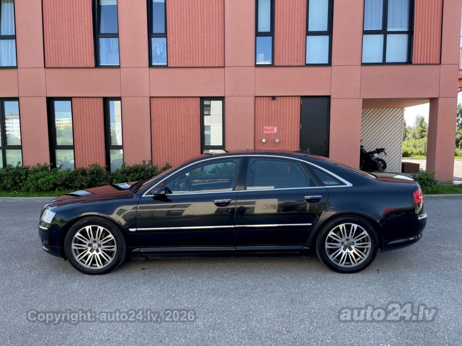 Melns Audi A8 2006 Tartu, ar dzinēja tilpumu 4.20 L un nobraukumu 370 tūkst. km par 4990 €, foto 6 vietnē AUTOMOTO.COM.LV