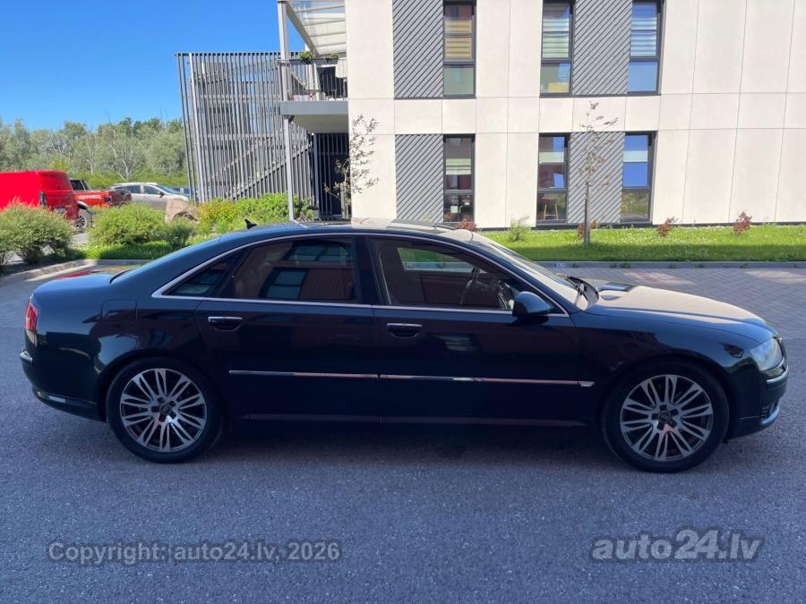 Melns Audi A8 2006 Tartu, ar dzinēja tilpumu 4.20 L un nobraukumu 370 tūkst. km par 4990 €, foto 7 vietnē AUTOMOTO.COM.LV