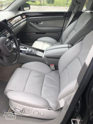 Black Audi A8 2006 in Klaipeda, with an engine capacity of 3.00 L and mileage of 412 thousand km for 3200 €, photo 4 on AUTOMOTO.COM.LV