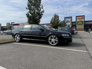Black Audi A8 2006 in Vilnius, with an engine capacity of 4.20 L and mileage of 186 thousand km for 3600 €, photo 3 on AUTOMOTO.COM.LV