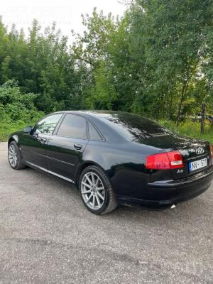 Black Audi A8 2006 in Ogre, with an engine capacity of 3.00 L and mileage of 321 thousand km for 6000 €, photo 5 on AUTOMOTO.COM.LV