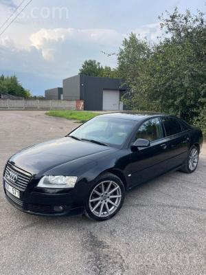 Black Audi A8 2006 in Ogre, with an engine capacity of 3.00 L and mileage of 321 thousand km for 6000 €, photo 7 on AUTOMOTO.COM.LV