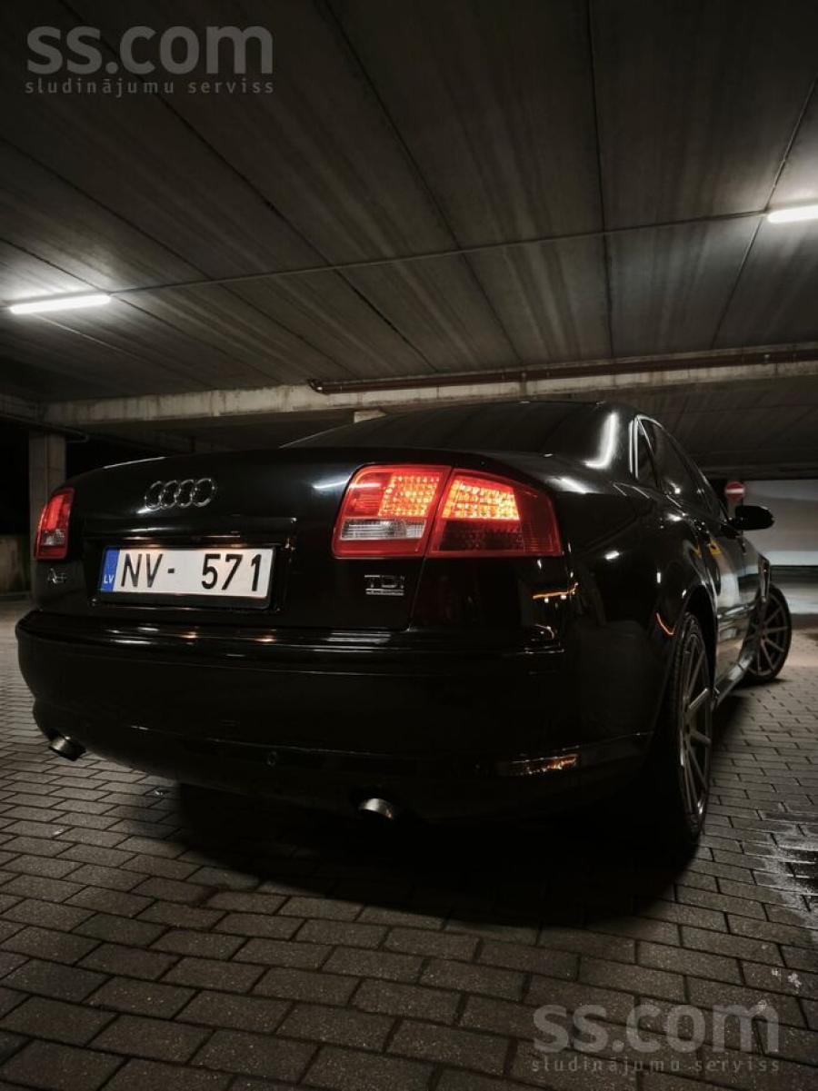 Melns Audi A8 2006 Rīga, ar dzinēja tilpumu 3.00 L un nobraukumu 315 tūkst. km par 5900 €, foto 3 vietnē AUTOMOTO.COM.LV