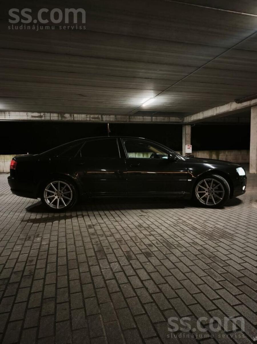 Melns Audi A8 2006 Rīga, ar dzinēja tilpumu 3.00 L un nobraukumu 315 tūkst. km par 5900 €, foto 4 vietnē AUTOMOTO.COM.LV