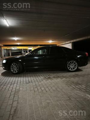Melns Audi A8 2006 Rīga, ar dzinēja tilpumu 3.00 L un nobraukumu 315 tūkst. km par 5900 €, foto 5 vietnē AUTOMOTO.COM.LV