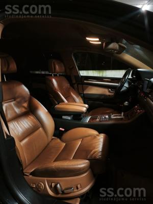 Melns Audi A8 2006 Rīga, ar dzinēja tilpumu 3.00 L un nobraukumu 315 tūkst. km par 5900 €, foto 6 vietnē AUTOMOTO.COM.LV