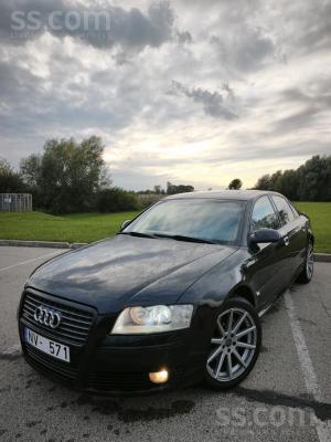 Melns Audi A8 2006 Rīga, ar dzinēja tilpumu 3.00 L un nobraukumu 326 tūkst. km par 4999 €, foto 3 vietnē AUTOMOTO.COM.LV