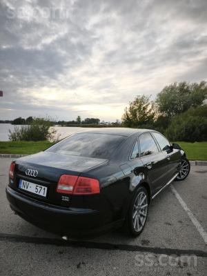 Melns Audi A8 2006 Rīga, ar dzinēja tilpumu 3.00 L un nobraukumu 326 tūkst. km par 4999 €, foto 5 vietnē AUTOMOTO.COM.LV