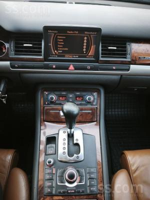 Melns Audi A8 2006 Rīga, ar dzinēja tilpumu 3.00 L un nobraukumu 326 tūkst. km par 4999 €, foto 7 vietnē AUTOMOTO.COM.LV