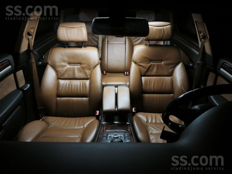 Melns Audi A8 2006 Rīga, ar dzinēja tilpumu 3.00 L un nobraukumu 326 tūkst. km par 4999 €, foto 12 vietnē AUTOMOTO.COM.LV