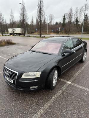 Black Audi A8 2007 in Tallinn, with an engine capacity of 3.00 L and mileage of 360 thousand km for 4000 €, photo  on AUTOMOTO.COM.LV