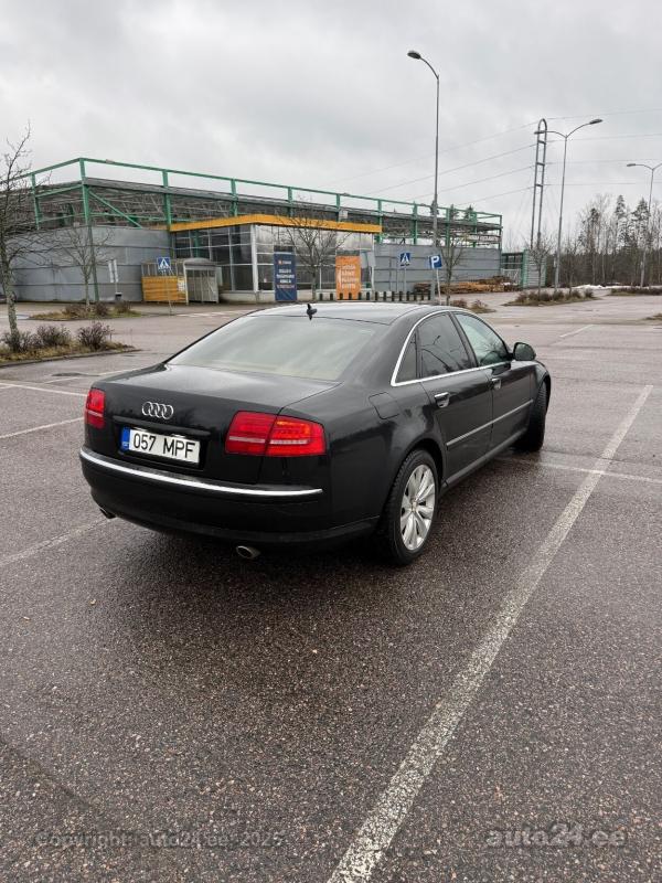Black Audi A8 2007 in Tallinn, with an engine capacity of 3.00 L and mileage of 360 thousand km for 4000 €, photo 3 on AUTOMOTO.COM.LV