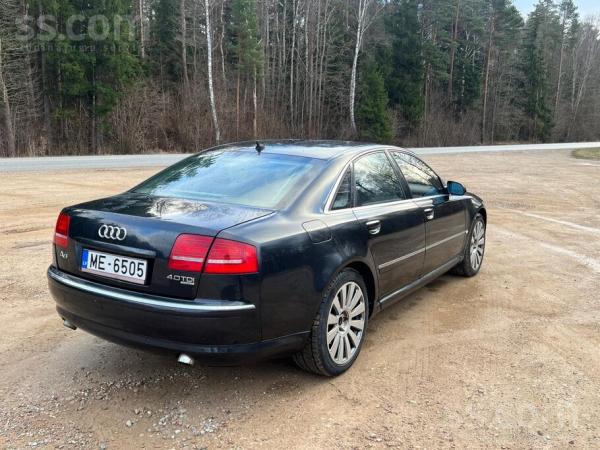 Melns Audi A8 2007 Liepāja, ar dzinēja tilpumu 4.00 L un nobraukumu 239 tūkst. km par 4650 €, foto 2 vietnē AUTOMOTO.COM.LV