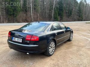 Melns Audi A8 2007 Liepāja, ar dzinēja tilpumu 4.00 L un nobraukumu 239 tūkst. km par 4650 €, foto 2 vietnē AUTOMOTO.COM.LV