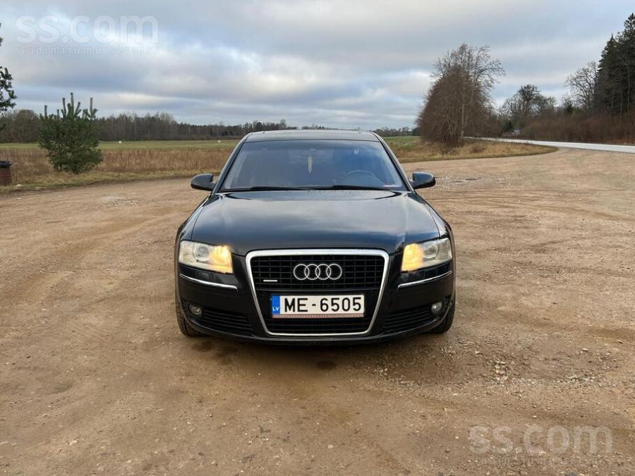 Melns Audi A8 2007 Liepāja, ar dzinēja tilpumu 4.00 L un nobraukumu 239 tūkst. km par 4650 €, foto 5 vietnē AUTOMOTO.COM.LV