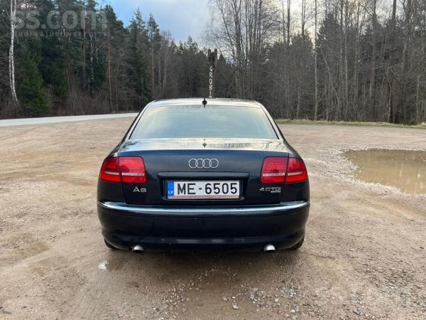 Melns Audi A8 2007 Liepāja, ar dzinēja tilpumu 4.00 L un nobraukumu 239 tūkst. km par 4650 €, foto 7 vietnē AUTOMOTO.COM.LV