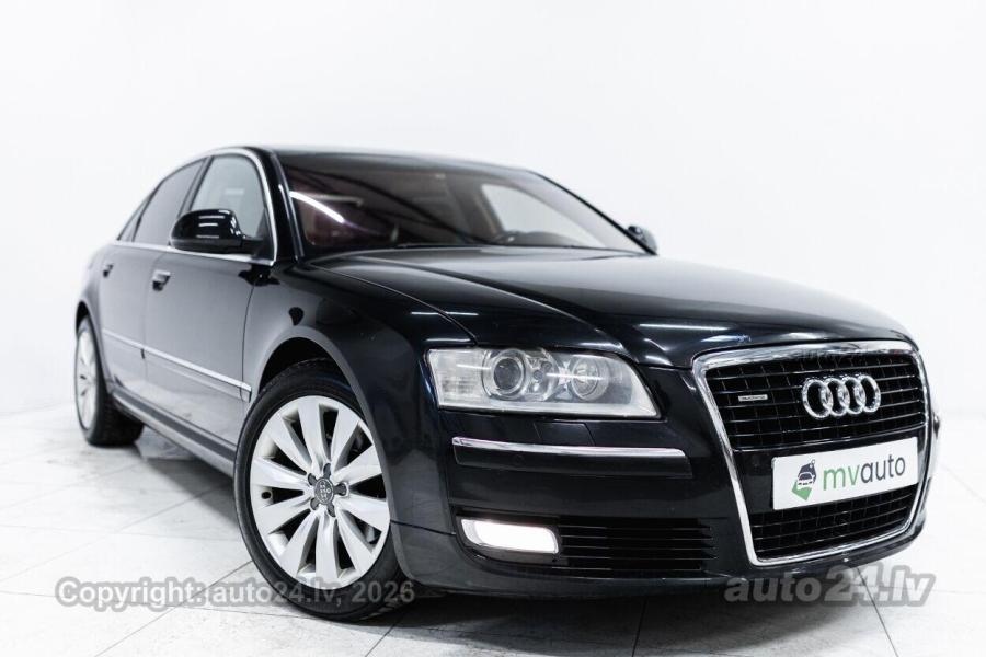 Melns Audi A8 2007 Tallina, ar dzinēja tilpumu 3.00 L un nobraukumu 362 tūkst. km par 6500 €, foto 3 vietnē AUTOMOTO.COM.LV