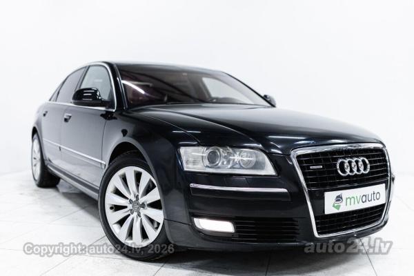 Black Audi A8 2007 in Tallinn, with an engine capacity of 3.00 L and mileage of 362 thousand km for 6500 €, photo 3 on AUTOMOTO.COM.LV