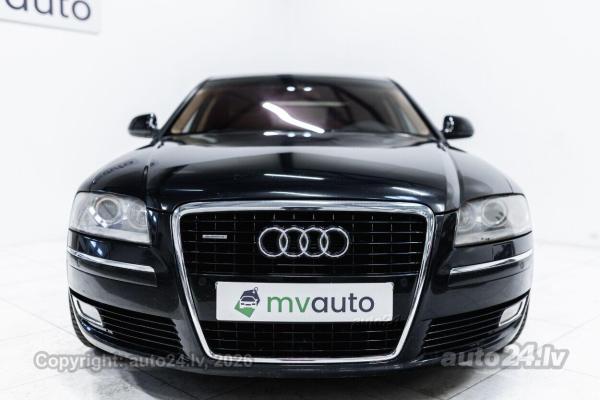 Black Audi A8 2007 in Tallinn, with an engine capacity of 3.00 L and mileage of 362 thousand km for 6500 €, photo 4 on AUTOMOTO.COM.LV