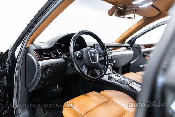 Melns Audi A8 2007 Tallina, ar dzinēja tilpumu 3.00 L un nobraukumu 362 tūkst. km par 6500 €, foto 11 vietnē AUTOMOTO.COM.LV
