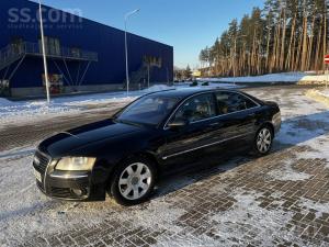 Melns Audi A8 2007 Rīga, ar dzinēja tilpumu 3.00 L un nobraukumu 355 tūkst. km par 6500 €, foto 2 vietnē AUTOMOTO.COM.LV