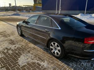 Melns Audi A8 2007 Rīga, ar dzinēja tilpumu 3.00 L un nobraukumu 355 tūkst. km par 6500 €, foto 3 vietnē AUTOMOTO.COM.LV