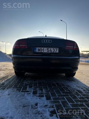 Melns Audi A8 2007 Rīga, ar dzinēja tilpumu 3.00 L un nobraukumu 355 tūkst. km par 6500 €, foto 4 vietnē AUTOMOTO.COM.LV