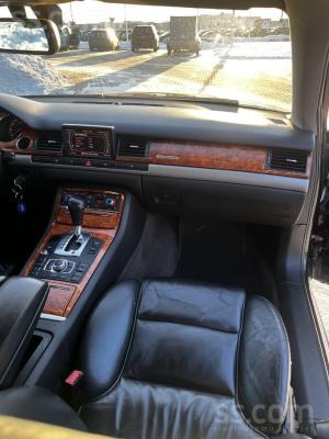 Melns Audi A8 2007 Rīga, ar dzinēja tilpumu 3.00 L un nobraukumu 355 tūkst. km par 6500 €, foto 10 vietnē AUTOMOTO.COM.LV