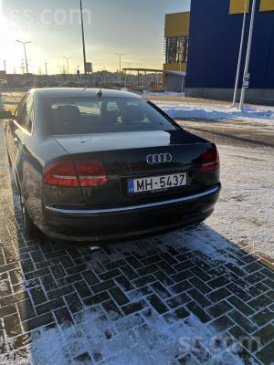 Melns Audi A8 2007 Rīga, ar dzinēja tilpumu 3.00 L un nobraukumu 355 tūkst. km par 6500 €, foto 18 vietnē AUTOMOTO.COM.LV