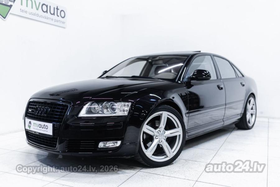 Melns Audi A8 2007 Tallina, ar dzinēja tilpumu 3.00 L un nobraukumu 250 tūkst. km par 7990 €, foto 3 vietnē AUTOMOTO.COM.LV