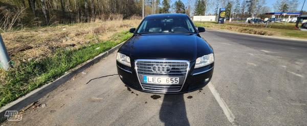 Black Audi A8 2007 in Vilnius, with an engine capacity of 4.20 L and mileage of 268 thousand km for 7000 €, photo 1 on AUTOMOTO.COM.LV