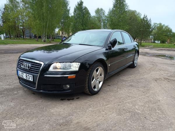 Melns Audi A8 2007 Naujoji Akmenė, ar dzinēja tilpumu 4.20 L un nobraukumu 350 tūkst. km par 3500 €, foto 2 vietnē AUTOMOTO.COM.LV