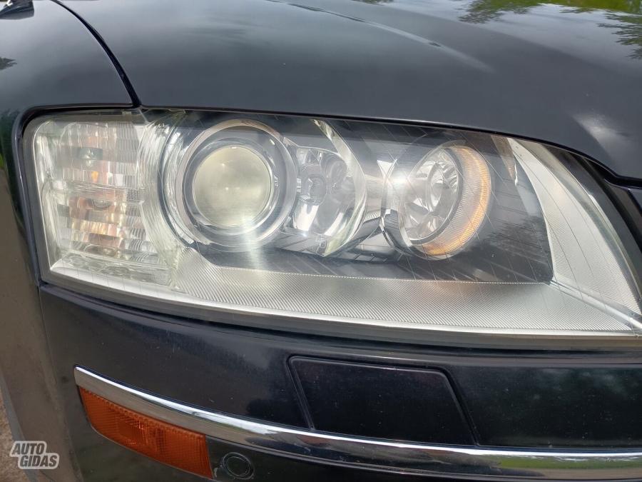 Black Audi A8 2007 in Naujoji Akmene, with an engine capacity of 4.20 L and mileage of 350 thousand km for 3500 €, photo 20 on AUTOMOTO.COM.LV