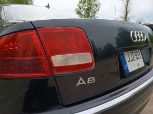 Black Audi A8 2007 in Naujoji Akmene, with an engine capacity of 4.20 L and mileage of 350 thousand km for 3500 €, photo 22 on AUTOMOTO.COM.LV