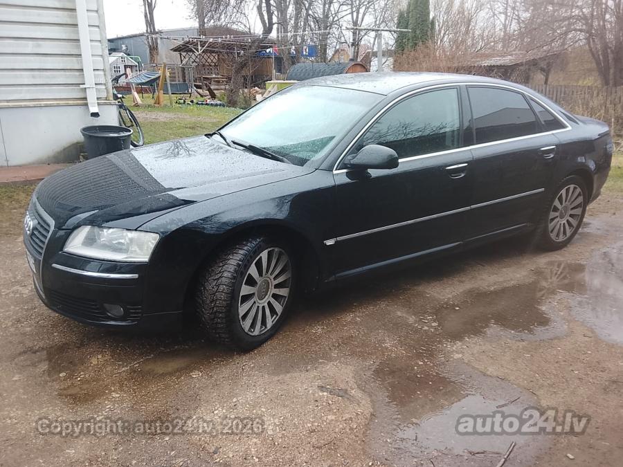 Black Audi A8 2007 in Tapa, with an engine capacity of 3.00 L and mileage of 411 thousand km for 3999 €, photo 5 on AUTOMOTO.COM.LV