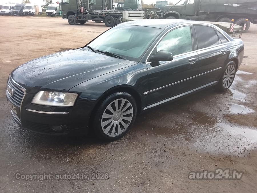 Black Audi A8 2007 in Tapa, with an engine capacity of 3.00 L and mileage of 411 thousand km for 3999 €, photo 11 on AUTOMOTO.COM.LV