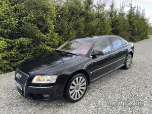 Melns Audi A8 2007 Tallina, ar dzinēja tilpumu 4.10 L un nobraukumu 378 tūkst. km par 4990 €, foto  vietnē AUTOMOTO.COM.LV