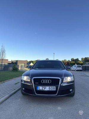 Melns Audi A8 2007 Klaipėda, ar dzinēja tilpumu 3.00 L un nobraukumu 324 tūkst. km par 4650 €, foto 3 vietnē AUTOMOTO.COM.LV