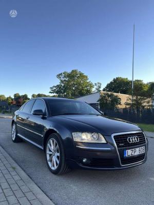 Melns Audi A8 2007 Klaipėda, ar dzinēja tilpumu 3.00 L un nobraukumu 324 tūkst. km par 4650 €, foto 4 vietnē AUTOMOTO.COM.LV